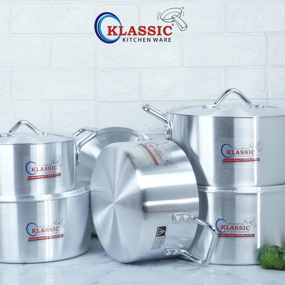 Aluminum Alloy Metal Finish Casserole | Cooking pots – Klassic kitchenware Pk