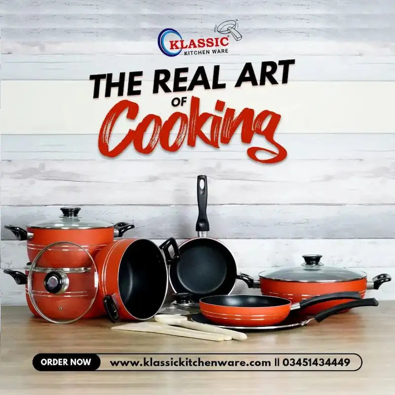 Non Stick Cookware Sets – Klassic kitchenware Pk